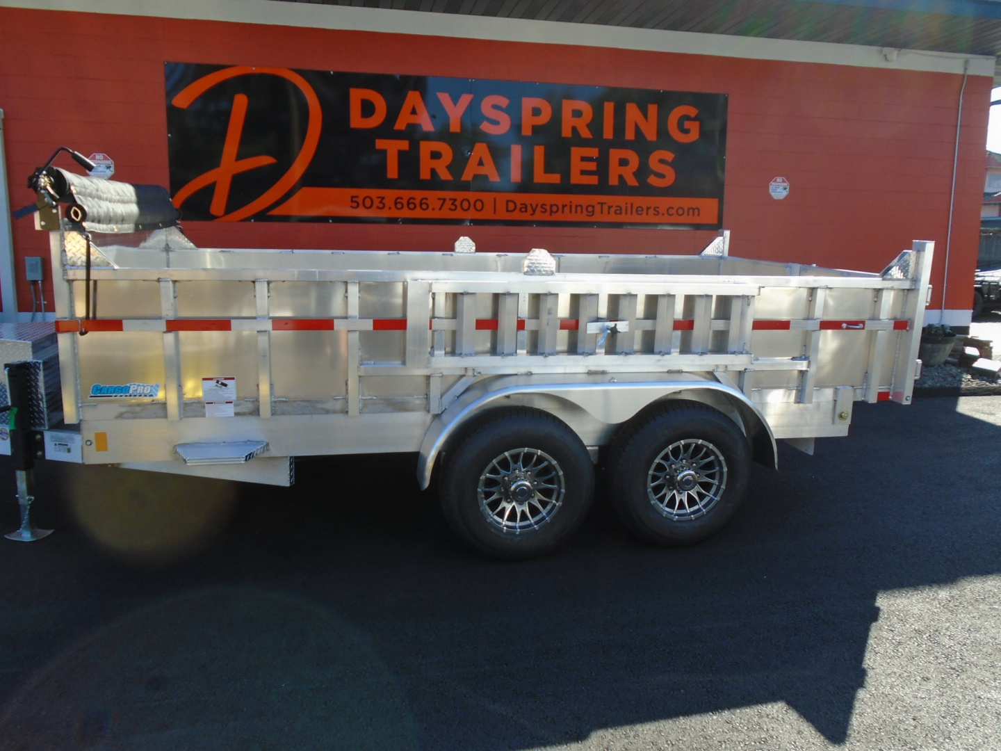 New 2026 CargoPro Trailers 7X14 DUMP 14K Dump Trailer for sale in ...