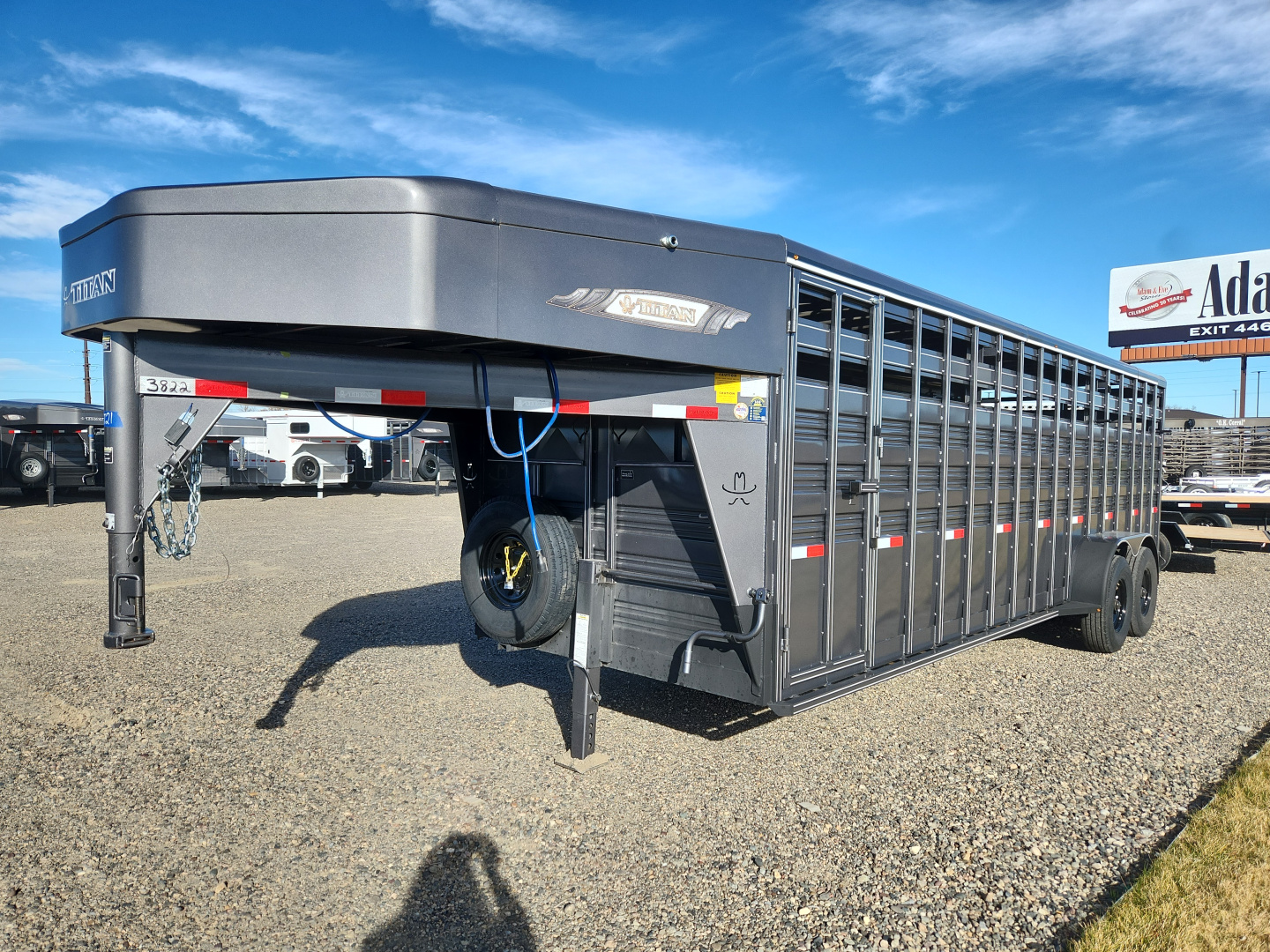 New 2025 Titan Trailer 24' STOCK for sale in Laurel, MT