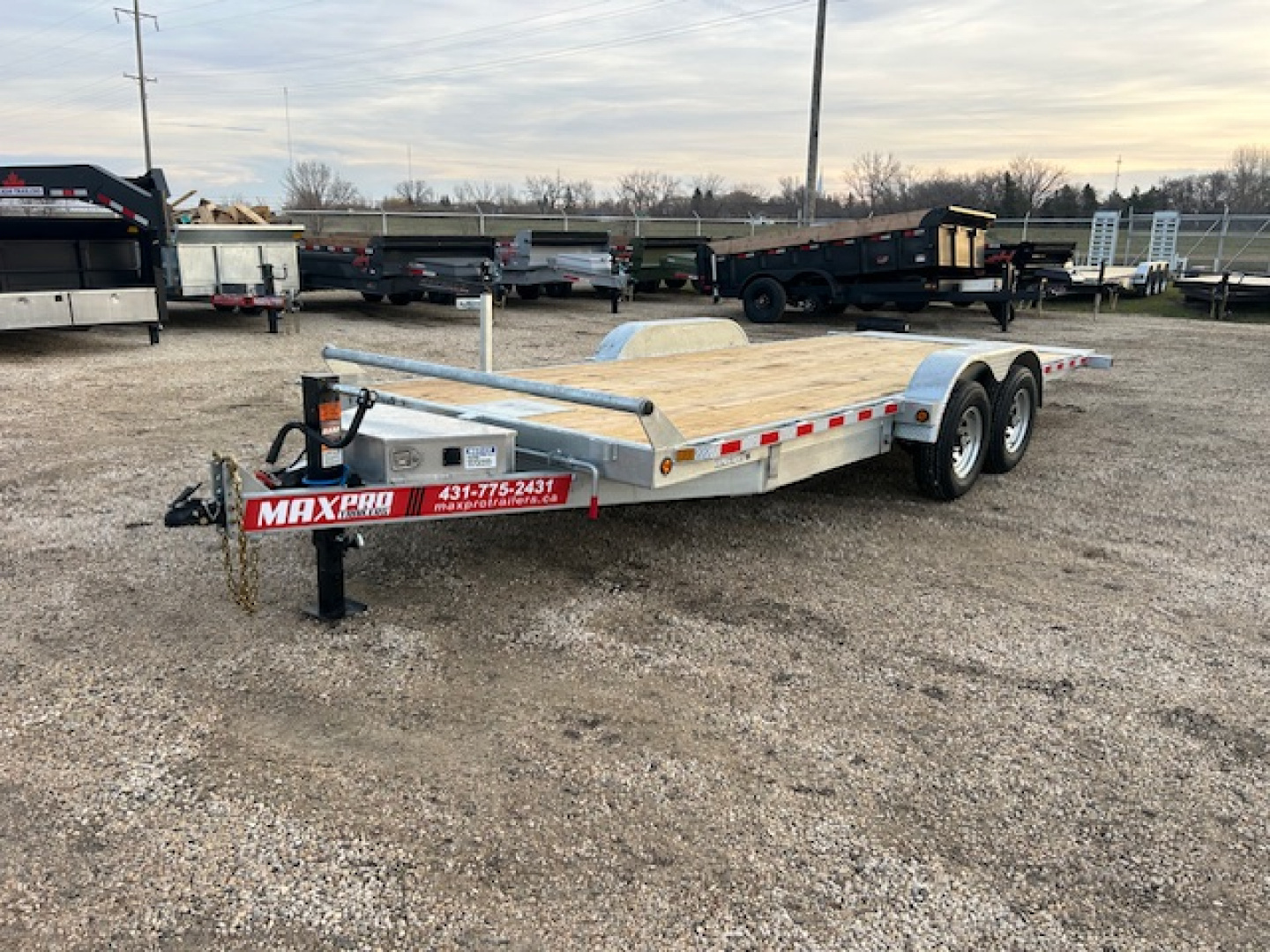 New 2026 Canada Trailers 20 ft Galvanized Tilt Trailer GVWR: 9,900 LBS ...