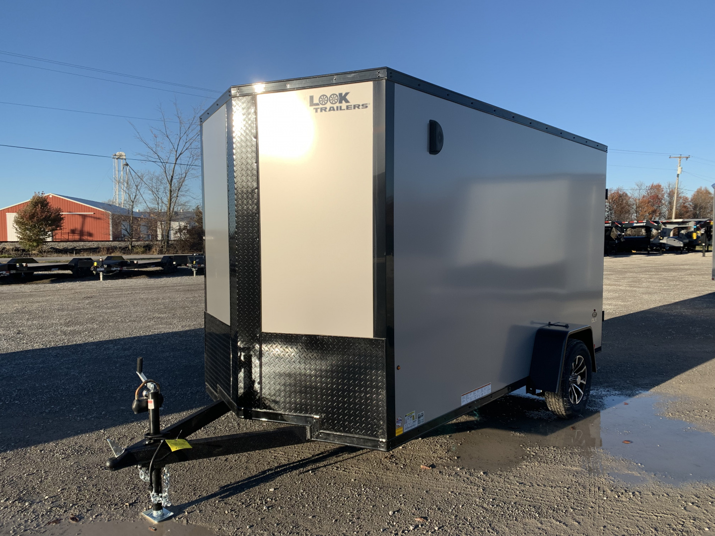New 2025 LOOK TRAILERS K-DX7212-070 (6' X 12') 2.9K V-Nose Cargo ...