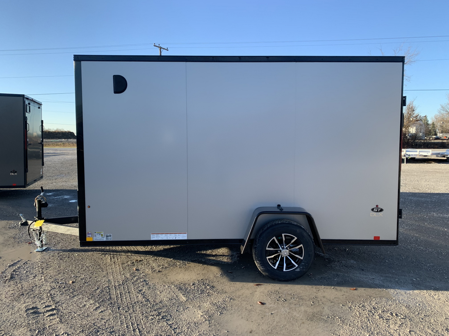 New 2025 LOOK TRAILERS K-DX7212-070 (6' X 12') 2.9K V-Nose Cargo ...