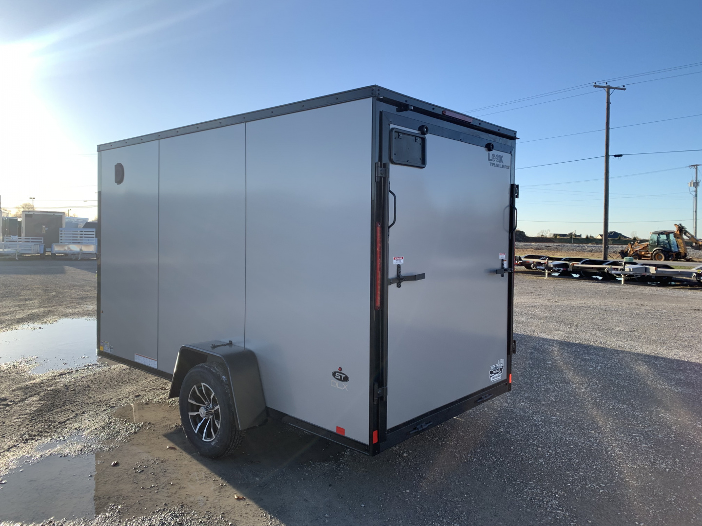 New 2025 LOOK TRAILERS K-DX7212-070 (6' X 12') 2.9K V-Nose Cargo ...