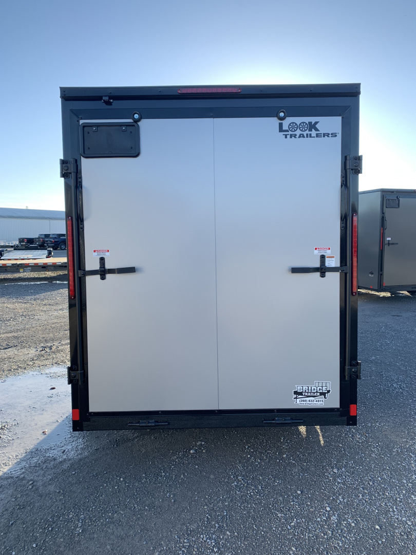New 2025 LOOK TRAILERS K-DX7212-070 (6' X 12') 2.9K V-Nose Cargo ...