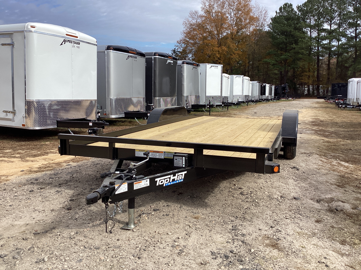 New 2026 Top Hat Trailers BCH-18X83 Car Hauler for sale in Knightdale, NC
