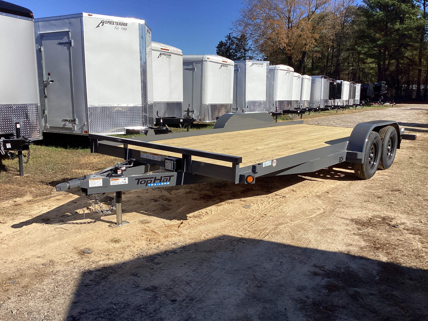 New 2026 Top Hat Trailers BCH-18X83 Car Hauler for sale in Knightdale, NC