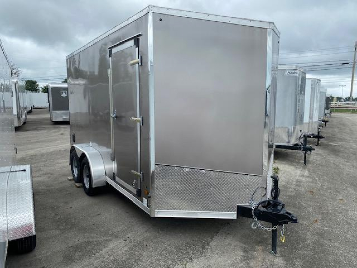 New 2022 US Cargo 7 X 14 FT CARGO TRAILER 7 FT INTERIOR HEIGHT RAMP ...