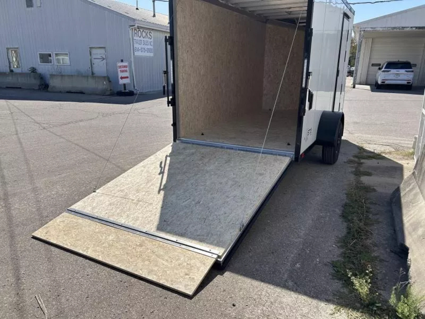 New 2026 ATC 6 X 12 FT ST300 CARGO TRAILER RAMP DOOR 6 FT 6 IN INTERIOR ...
