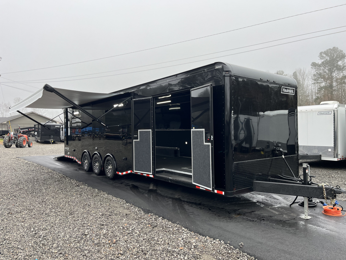 New 2026 Haulmark EDGE 34 Race Trailer With Turbo Package, Awning ...
