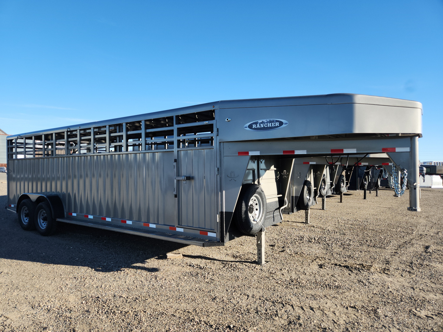 New 2026 Titan Trailer 24' RANCHER Stock / Stock Combo Trailer for sale ...