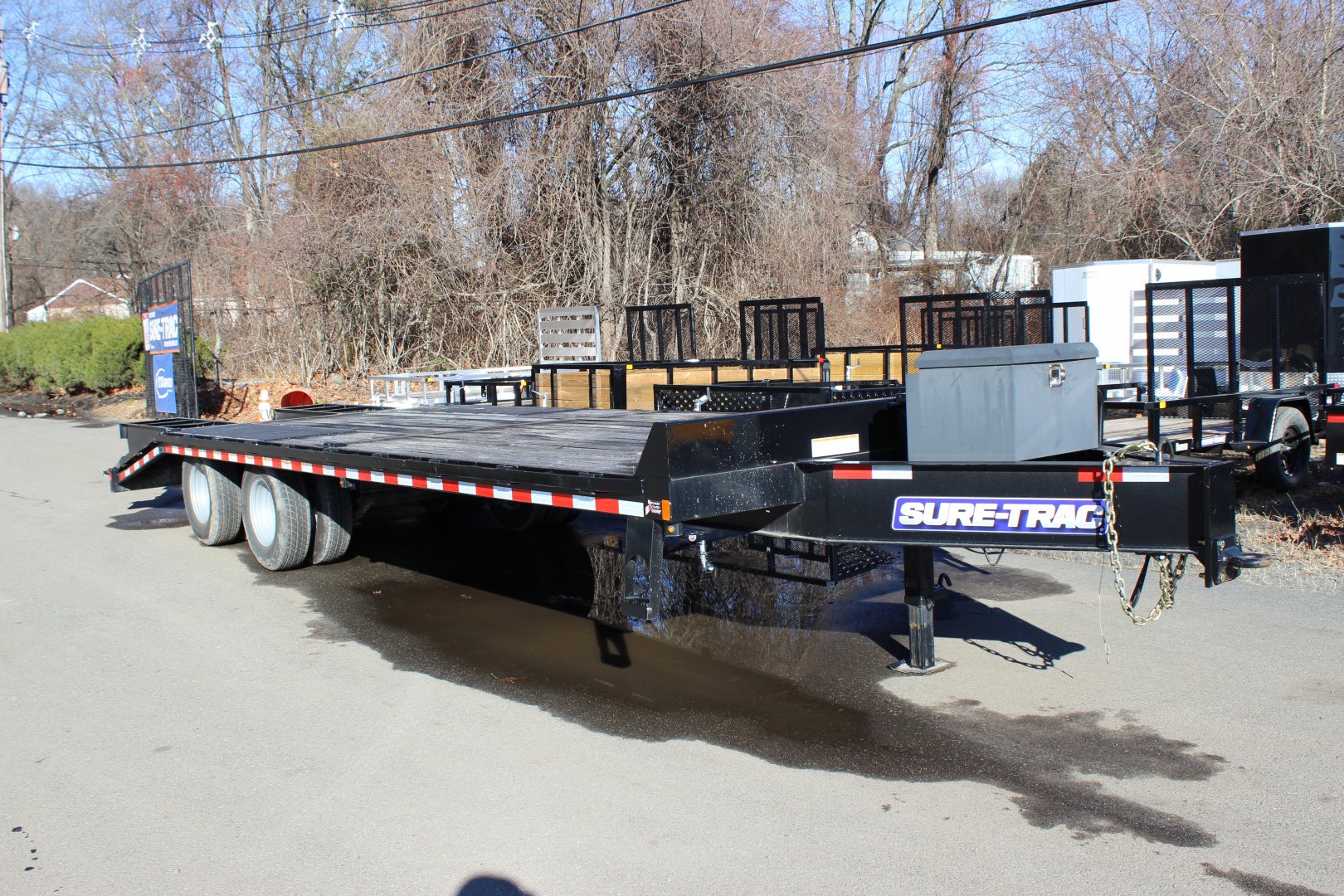 Used 2023 Sure-Trac 8.5X20+5 22.5K HD BEAVERTAIL Deckover Trailer for ...