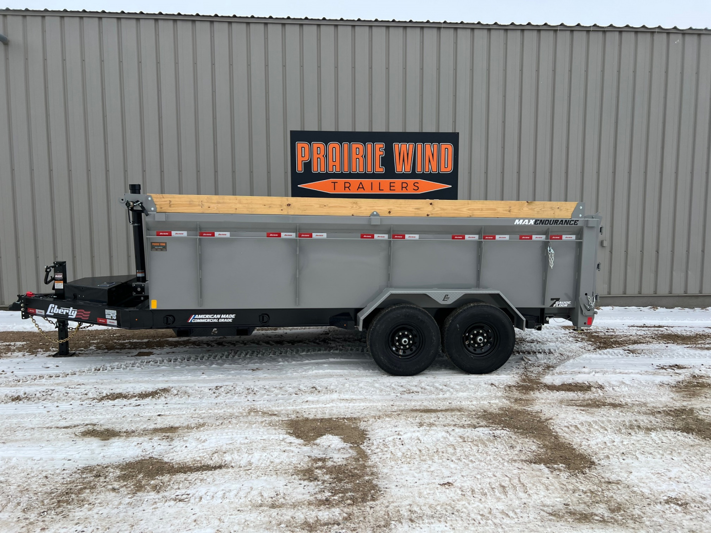 New 2026 Liberty 16' High Side Telescopic Dump Trailer for sale in ...