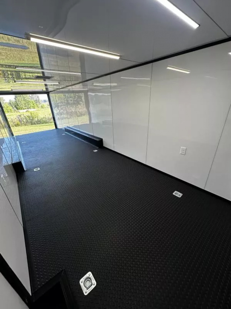 New 2026 Luxe 8.5x32 Race Trailer- Finished Interior- 5200LB Triple ...
