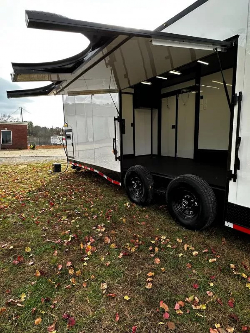 New 2026 Luxe 8.5x28 Race/Bathroom Trailer- Finished Interior-7000LB ...