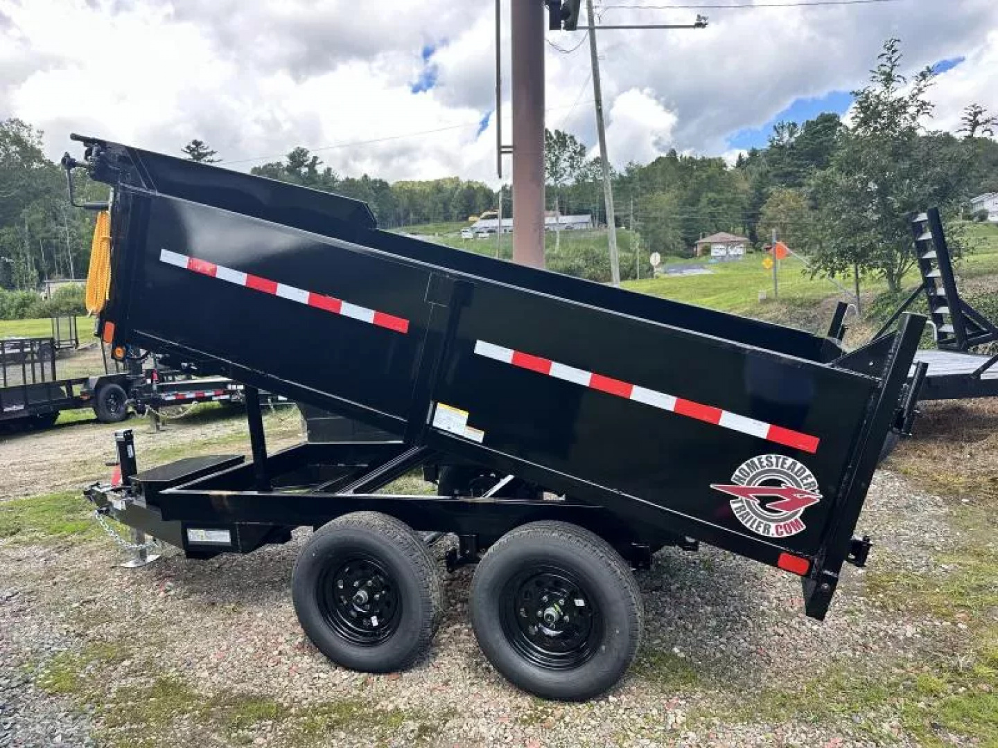 New 2026 Homesteader Trailer 610LB Dump Trailer for sale in Boone, NC