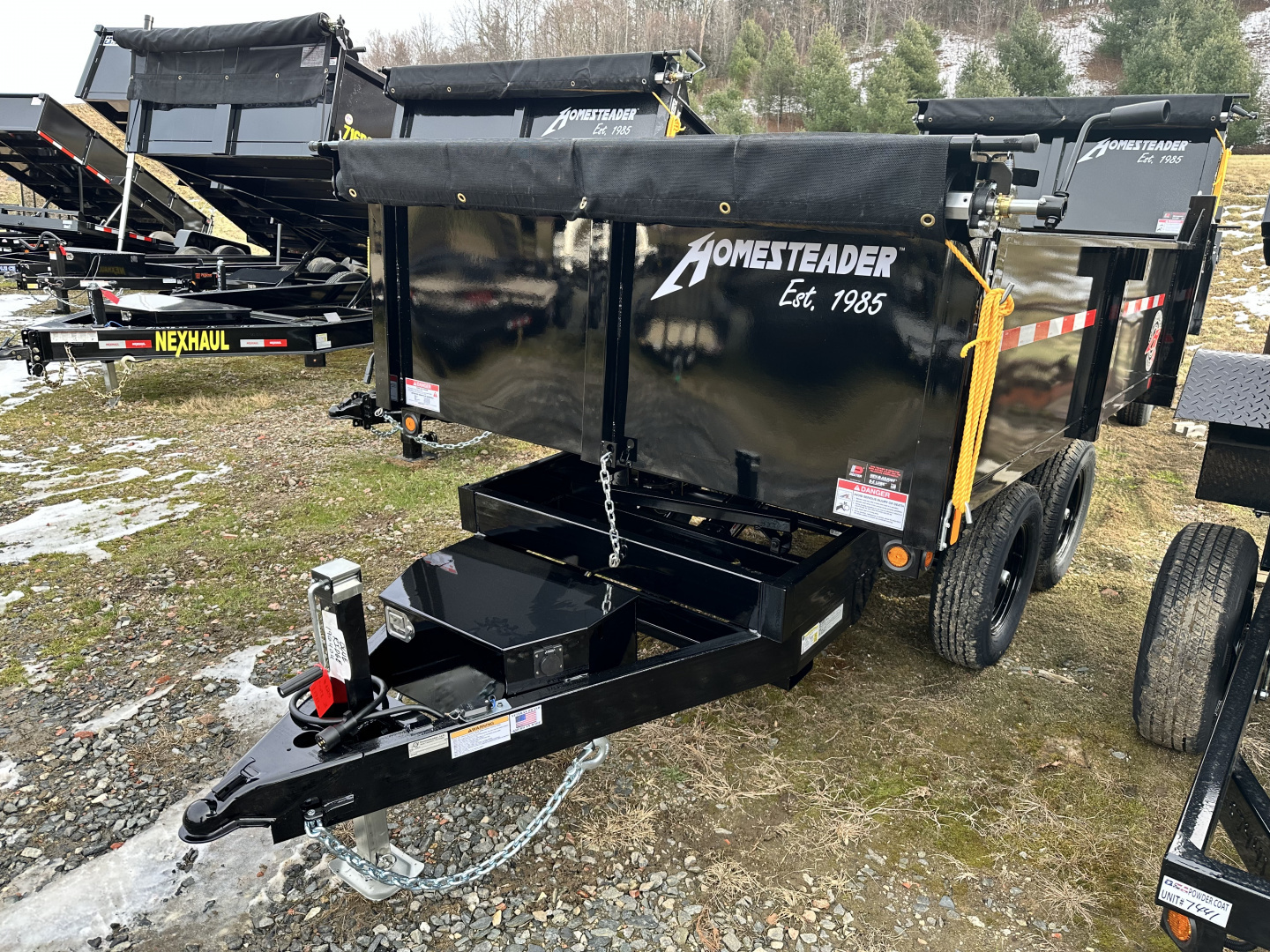 New 2026 Homesteader Trailer 610LB Dump Trailer for sale in Boone, NC