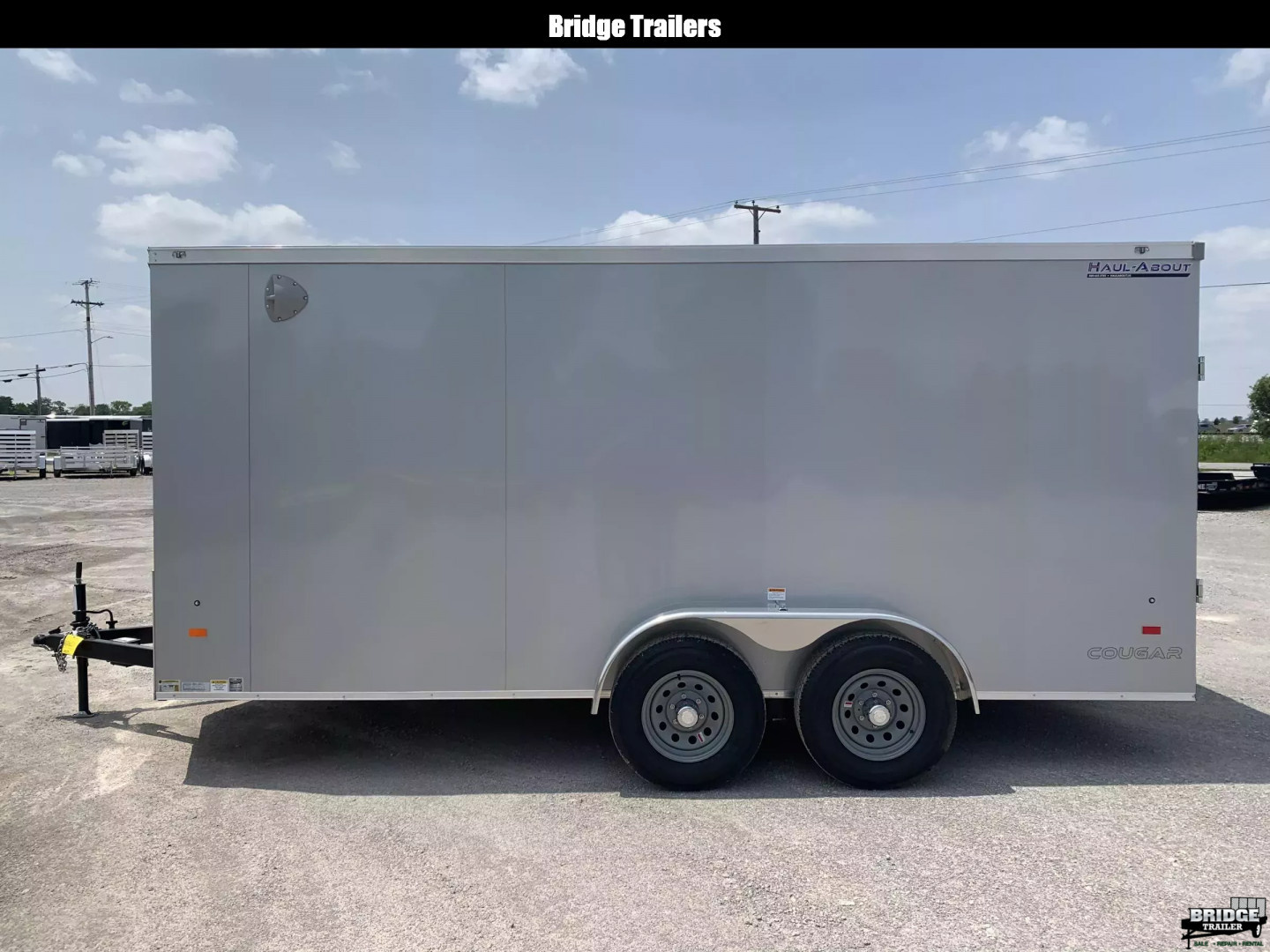 New 2025 Haul-About CGR716TA3 (7' X 16') 9.9K V-Nose Cargo / Enclosed ...