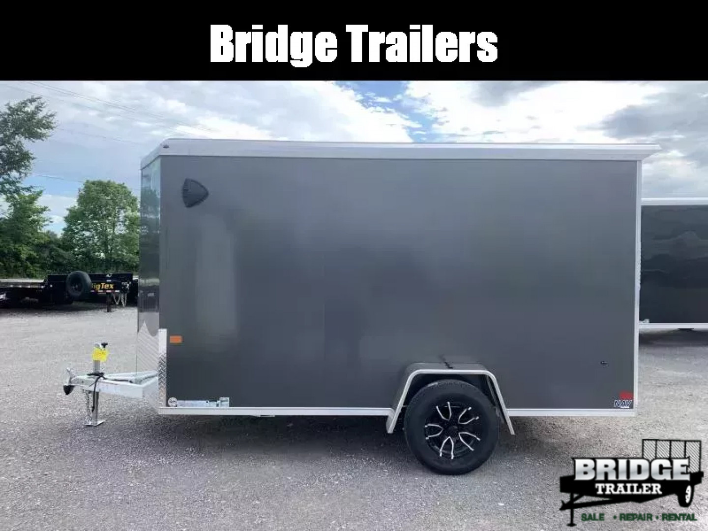 New 2026 NEO Trailers NAV126SR6B (6' X 12') 2.9K V-Nose Cargo ...