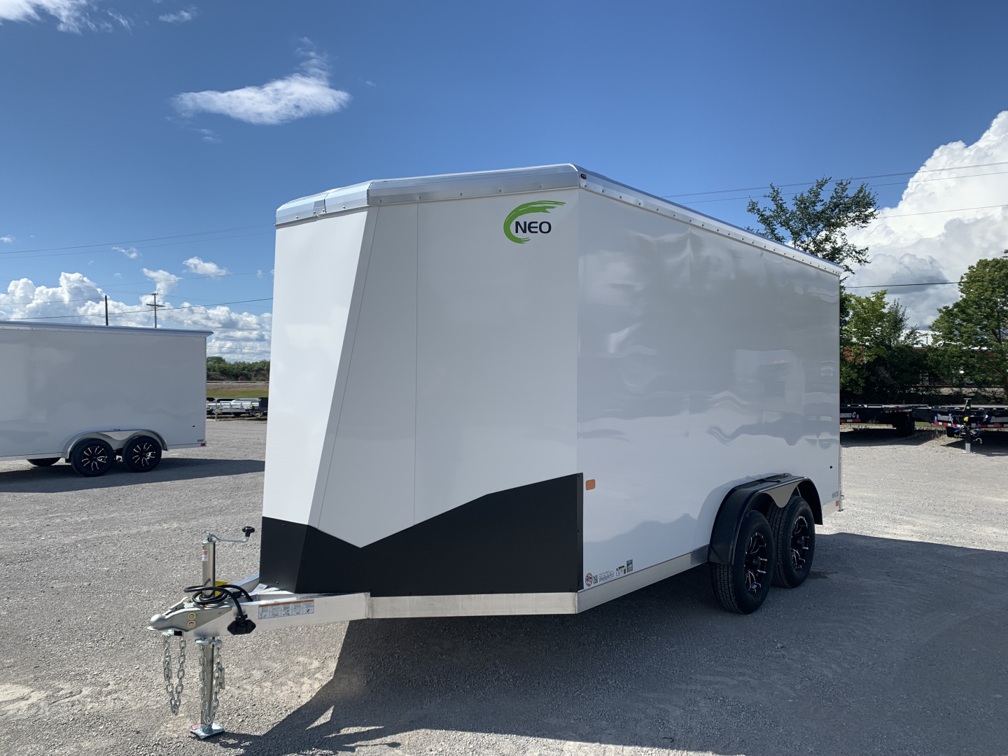 New 2026 NEO TRAILERS NHD1475TR12 (7.5' X 14') 9.9K V-Nose Cargo ...