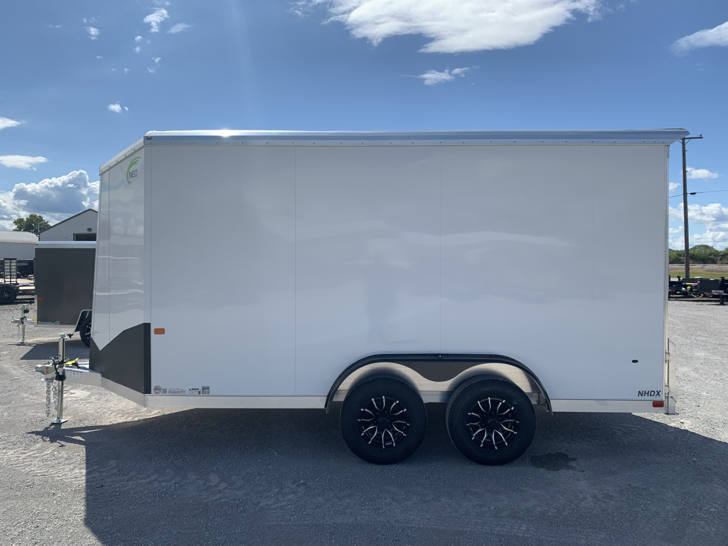 New 2026 NEO TRAILERS NHD1475TR12 (7.5' X 14') 9.9K V-Nose Cargo ...