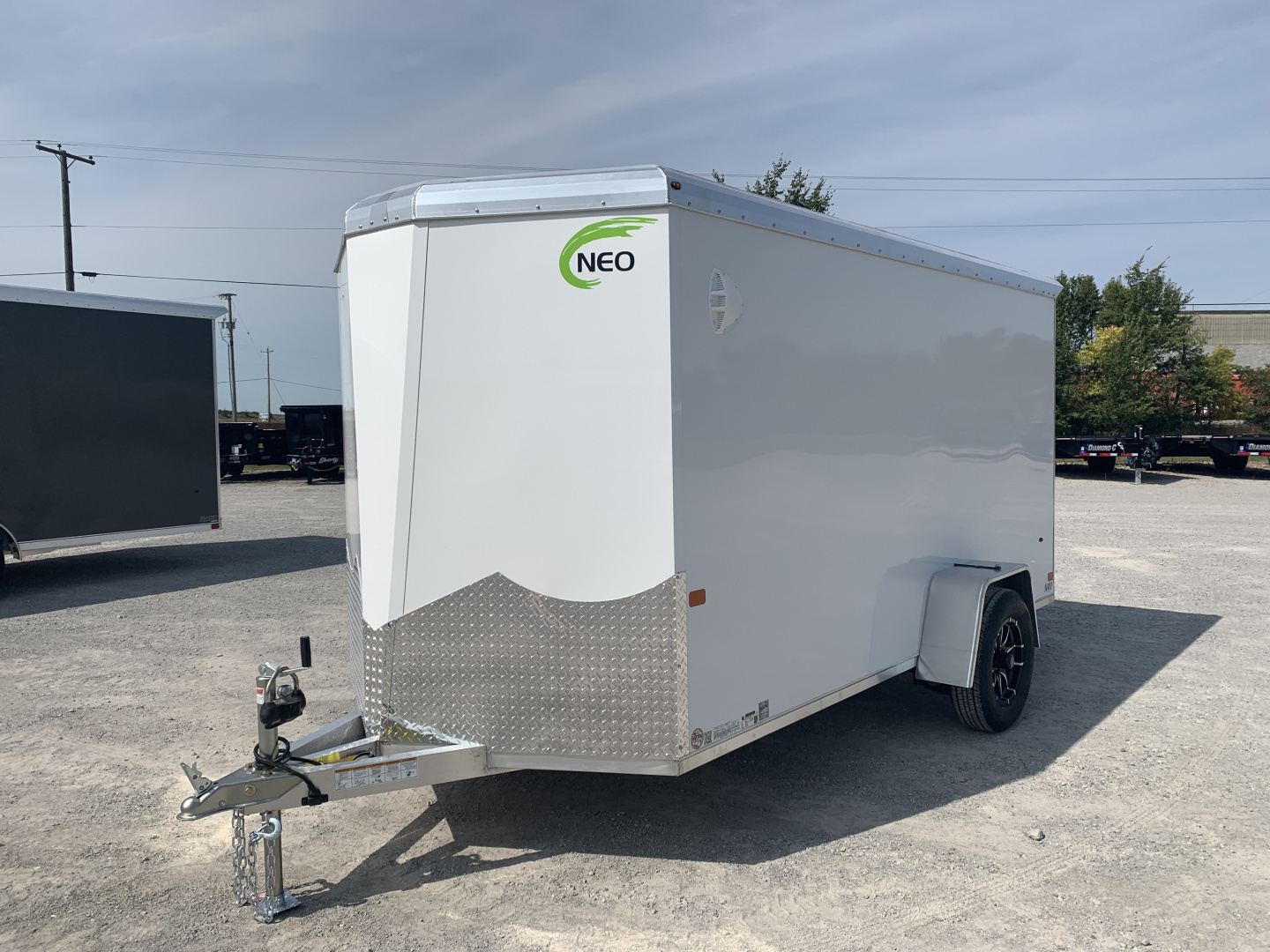 New 2026 NEO TRAILERS NAV126SRB (6' x 12') 2.9K V-Nose Cargo / Enclosed ...