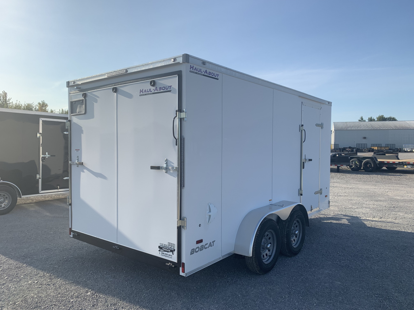 New 2026 Haul About Trailers BCT714TA2 (7' x 14') 7K V-Nose Cargo ...