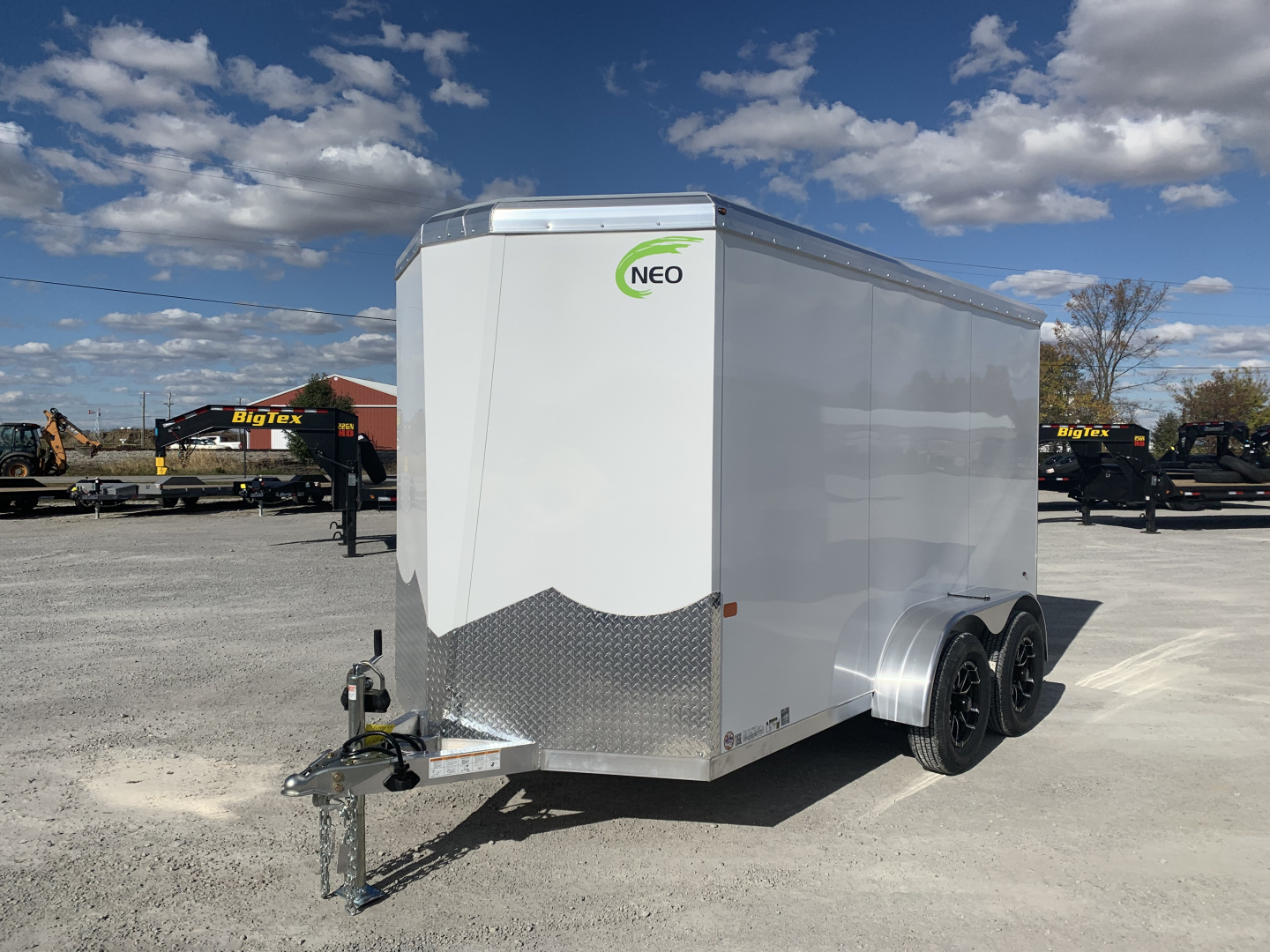New 2026 NEO Trailers NAV126TR6 (6' X 12') 7K V-Nose Cargo / Enclosed ...