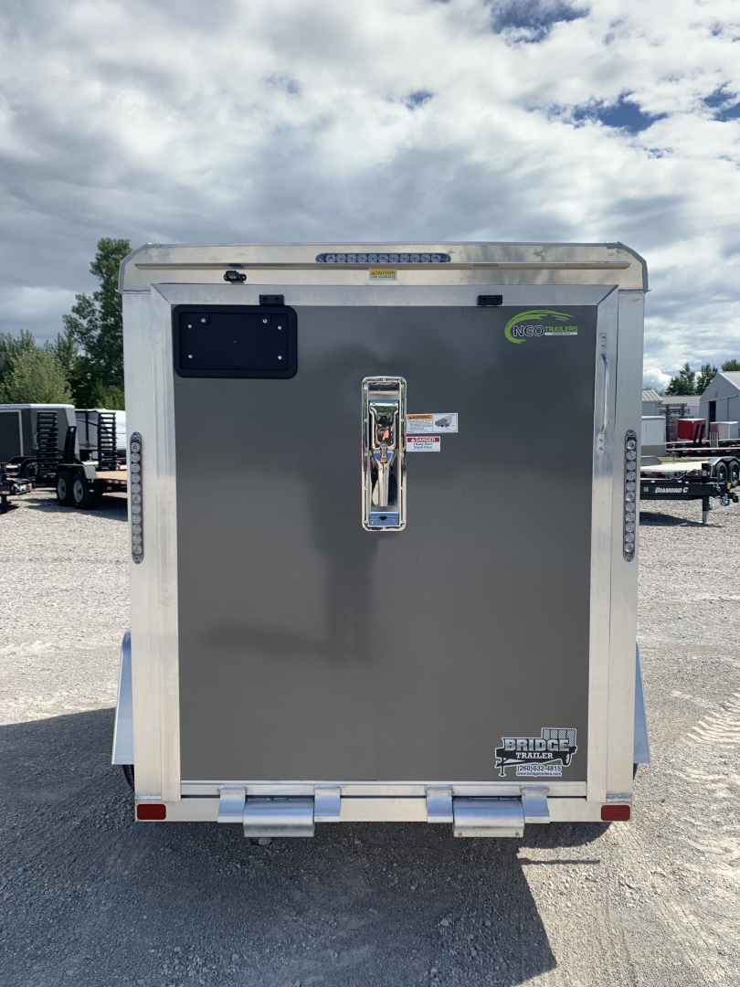 New 2026 NEO TRAILERS NAV85R6 (5' X 8') 2.5K V-Nose Cargo / Enclosed ...