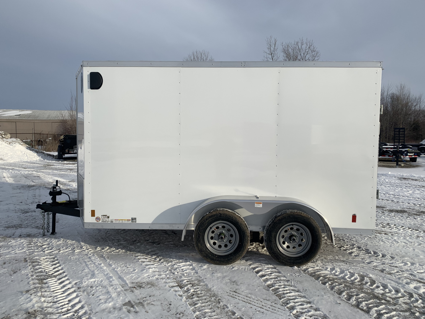 New 2026 Darkhorse Cargo DHW6X12TA35 (6' X 12') 7K V-Nose 2500 Series ...