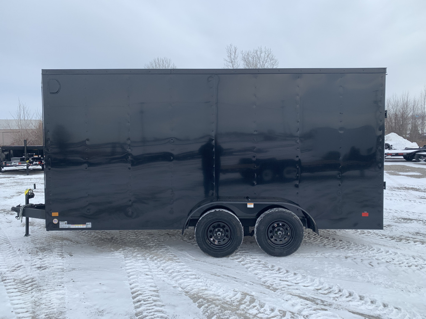 New 2026 Darkhorse Cargo DHW7X16TA35 (7' X 16') 7K V-Nose Cargo ...