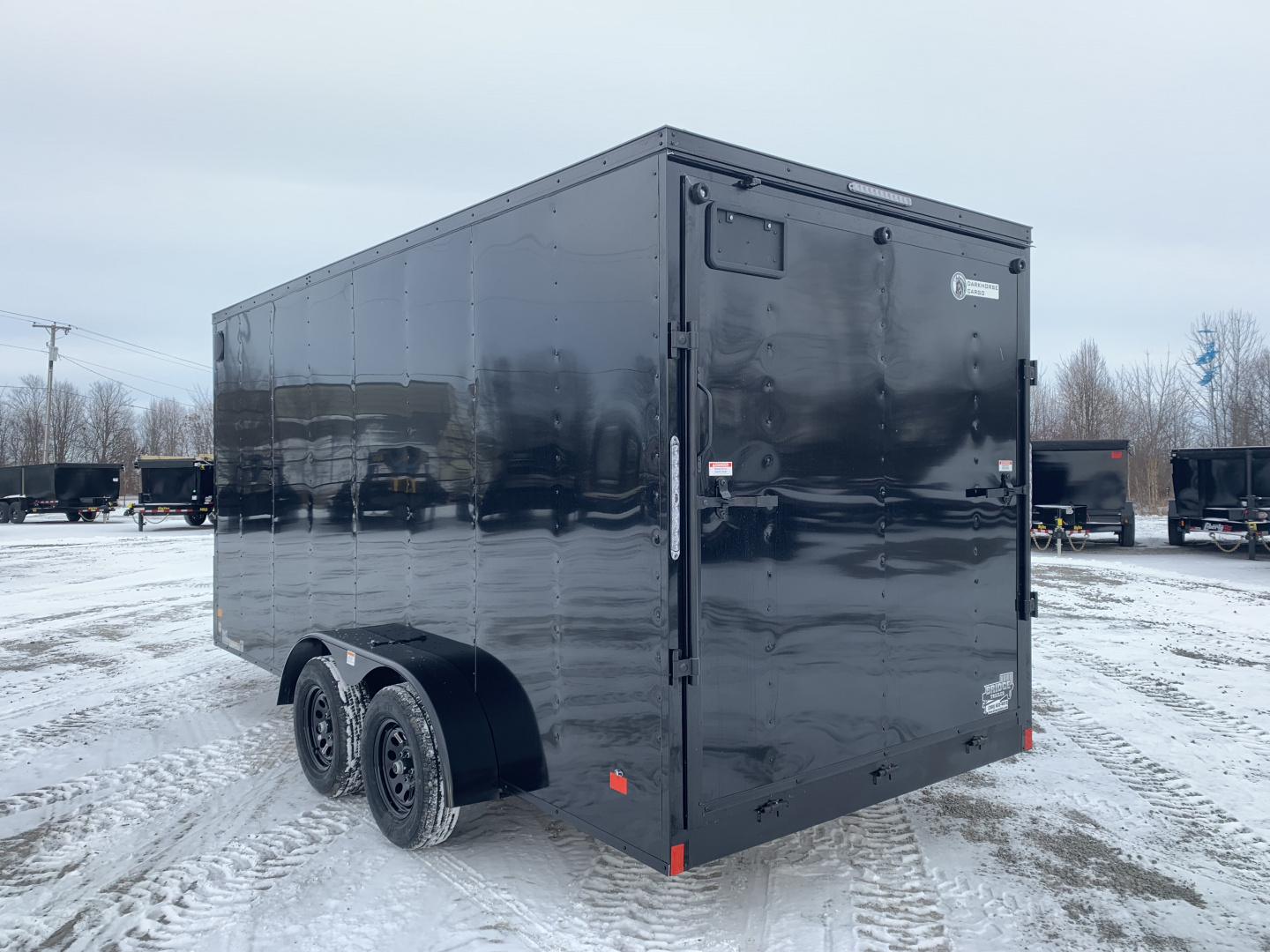 New 2026 Darkhorse Cargo DHW7X16TA35 (7' X 16') 7K V-Nose Cargo ...