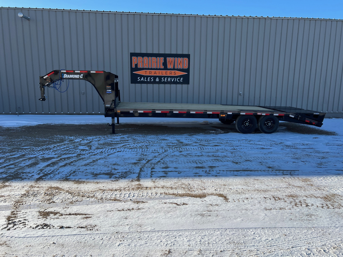 New 2026 Diamond C Trailers 25' FMAX207 Gooseneck Flatbed Trailer for ...