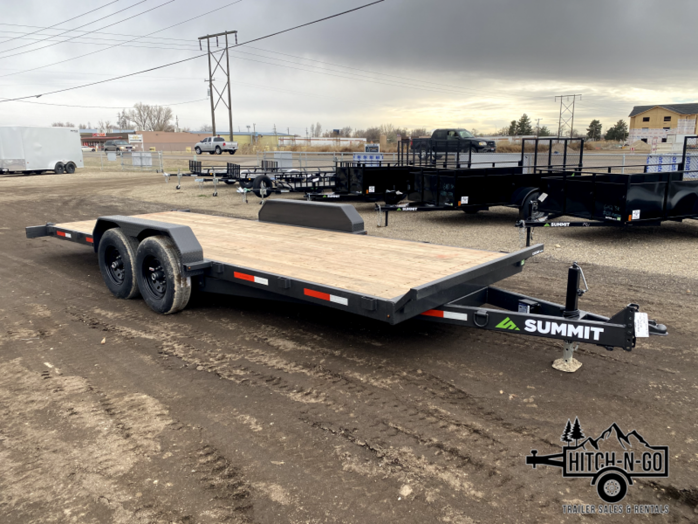 New 2025 Summit Cascade 7x20 14k Full Tilt Deck Equipment Trailer for ...