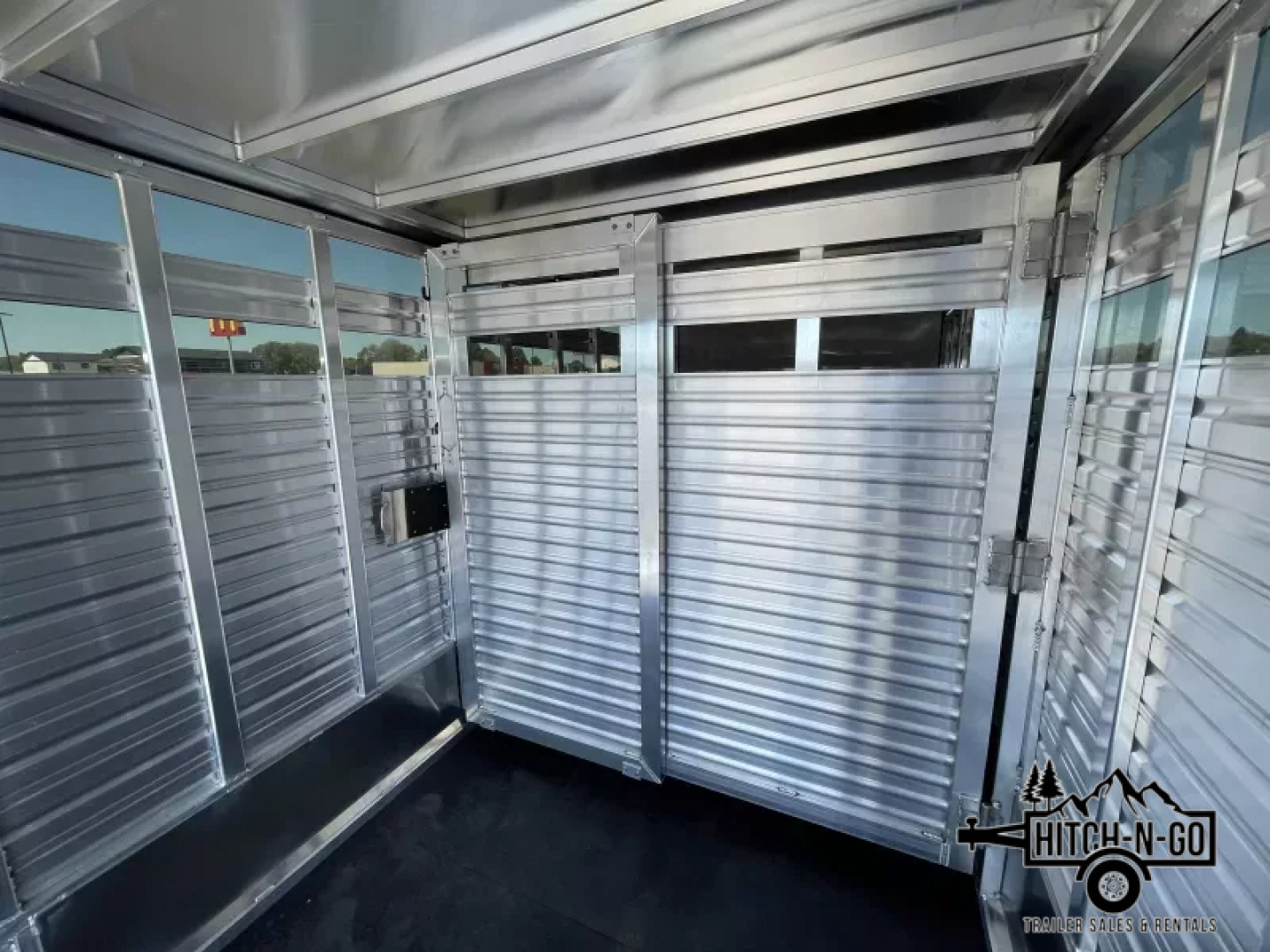 New 2025 Frontier 7x24 14k Aluminum Gooseneck Stock Combo Trailer for ...