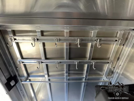 New 2025 Frontier 7x24 14k Aluminum Gooseneck Stock Combo Trailer for ...