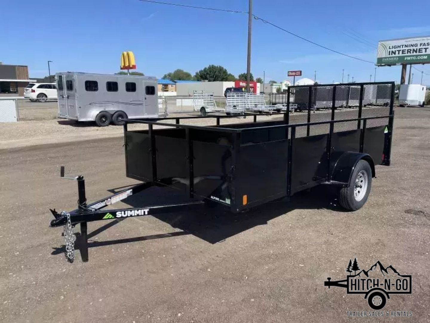 New 2026 Summit Alpine 6.5x12 3k Single Axle Utility Trailer for sale ...