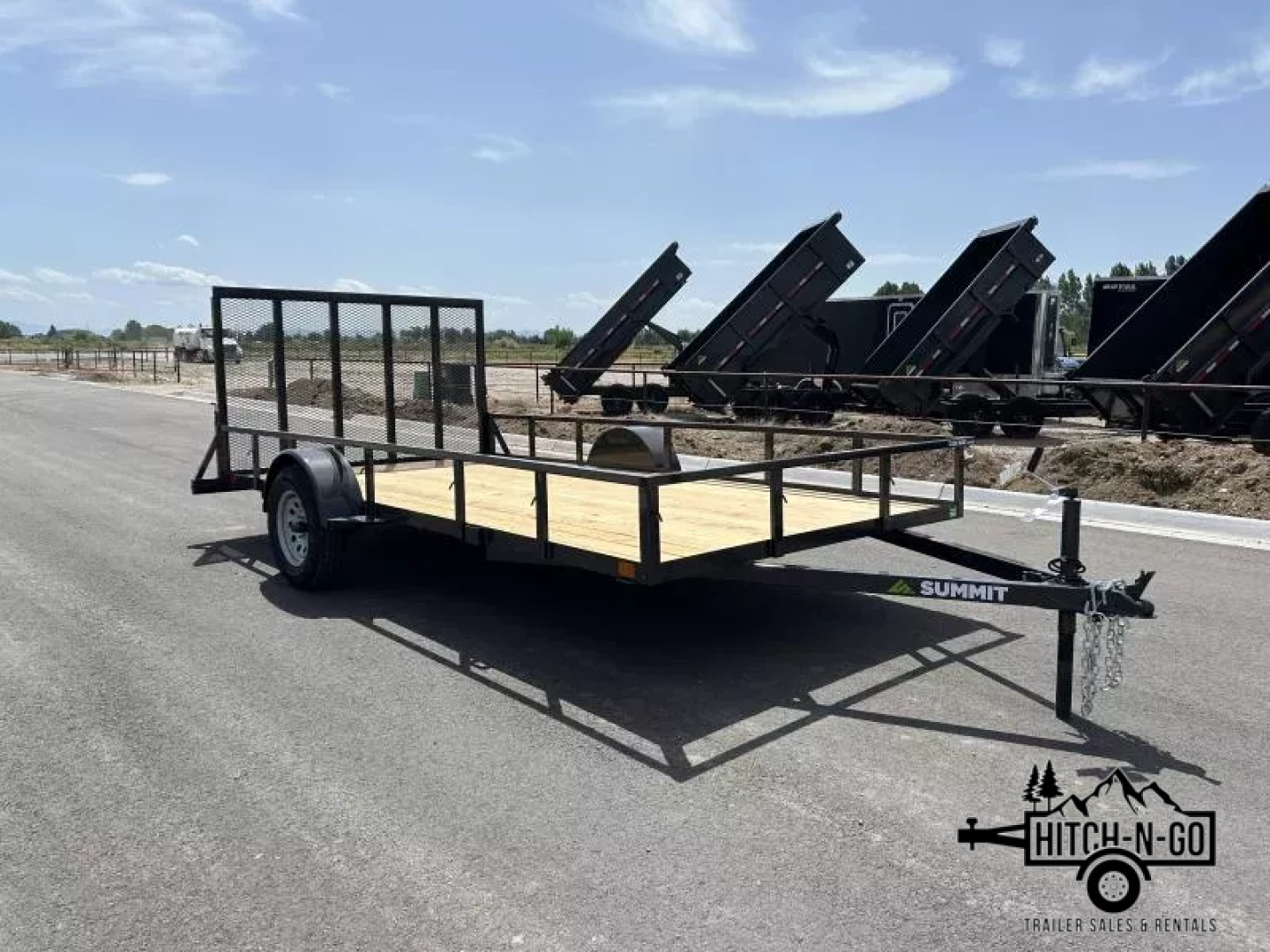New 2026 Summit Cascade 7X14 3K Single Axle Utility Trailer for sale in ...