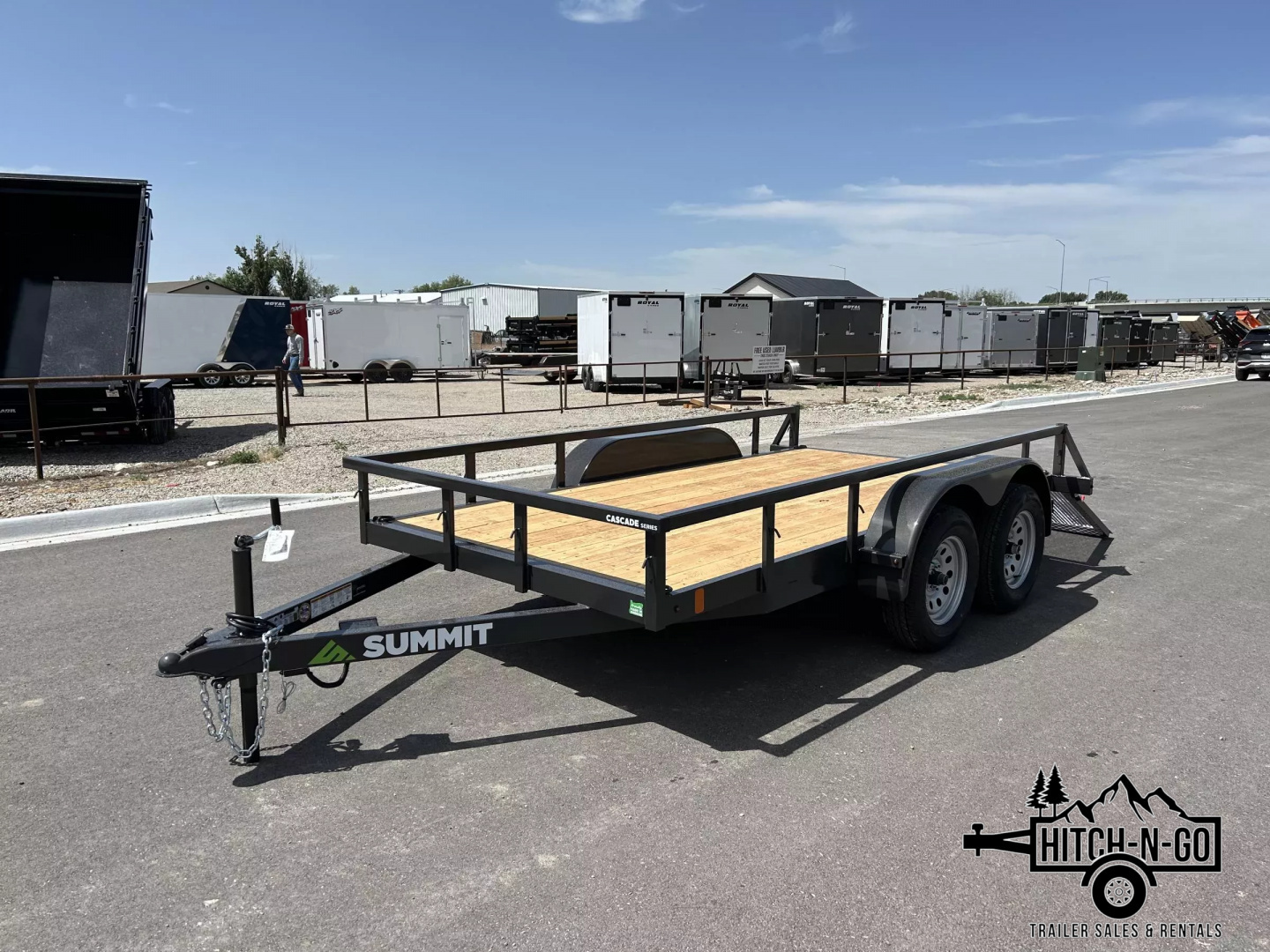 New 2026 Summit Cascade 6x12 7k Tandem Axle Utility Trailer for sale in ...