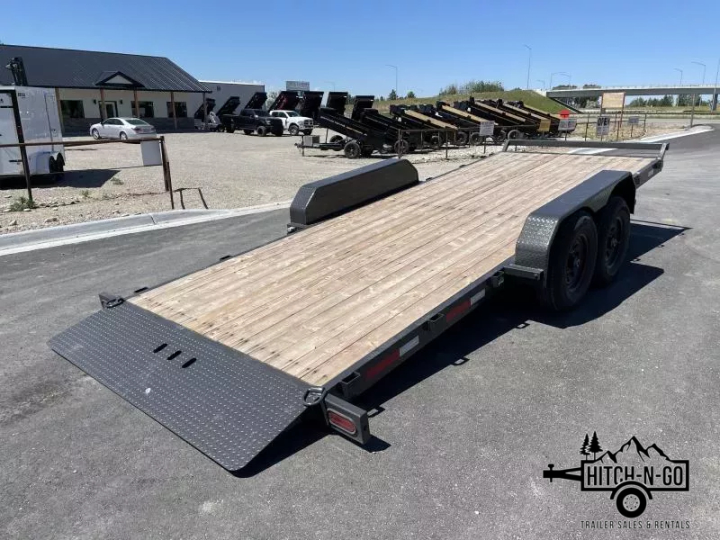 New 2026 Summit Cascade 7x18 14k Full Tilt Deck Equipment Trailer for ...