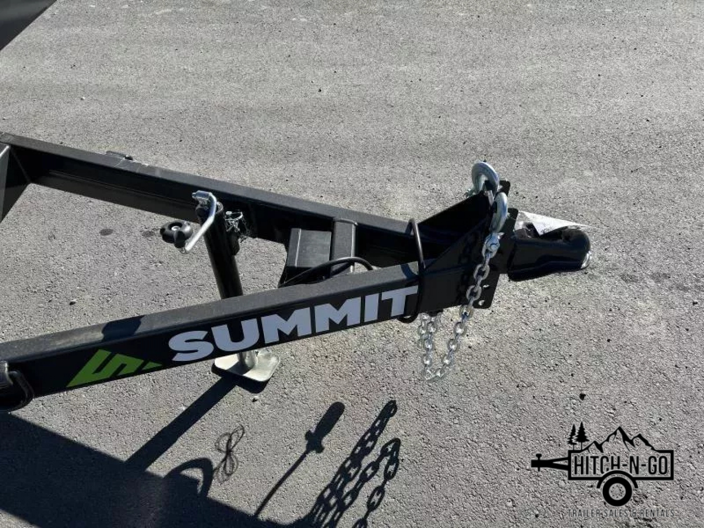 New 2025 Summit Cascade 7x18 10k Full Tilt Deck Trailer with Removable ...