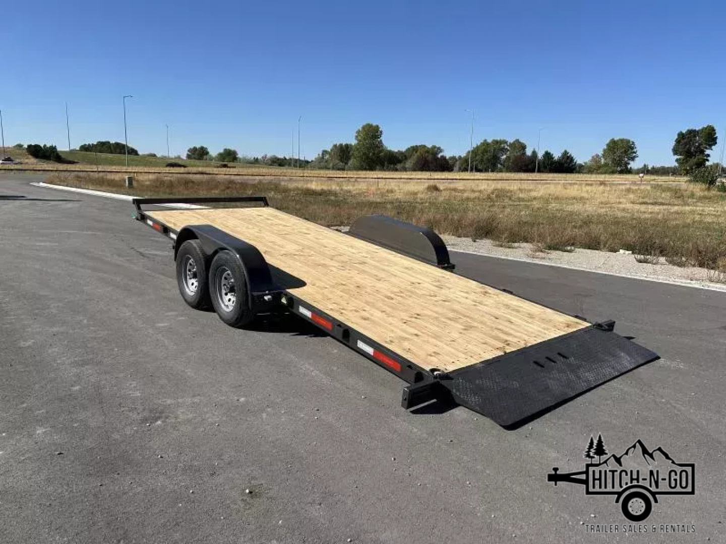 New 2025 Summit Cascade 7x18 10k Full Tilt Deck Trailer with Removable ...