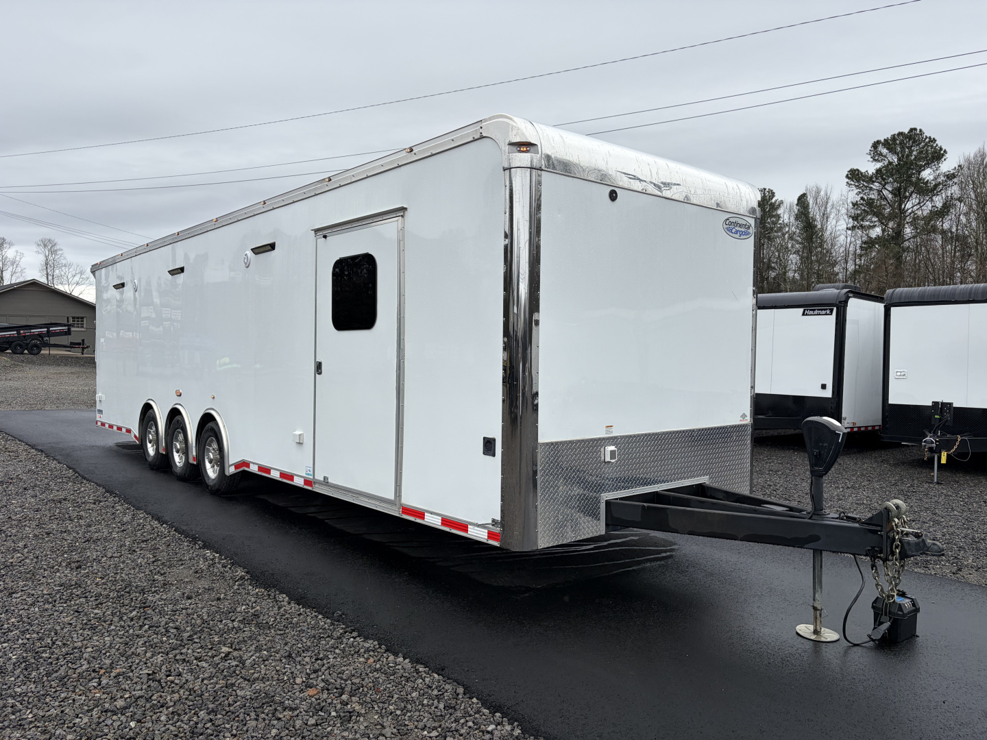 Used 2021 Continental Cargo 32 Race Trailer, Race Interior, Dual Air ...