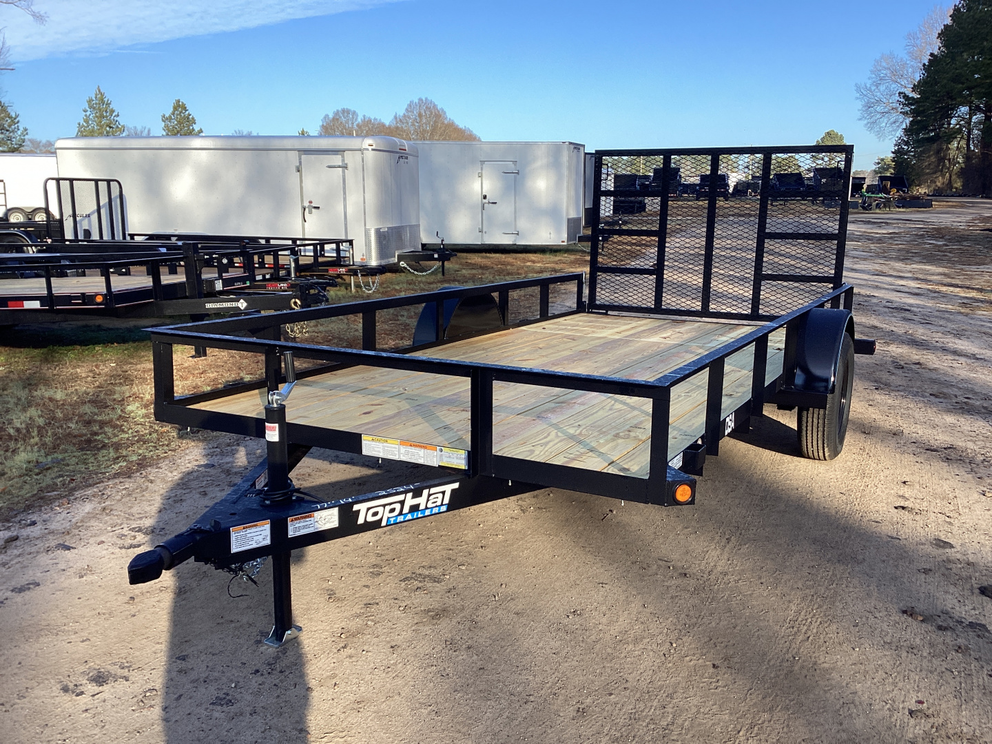 New 2026 Top Hat Trailers DSA14-77 Utility Trailer for sale in ...