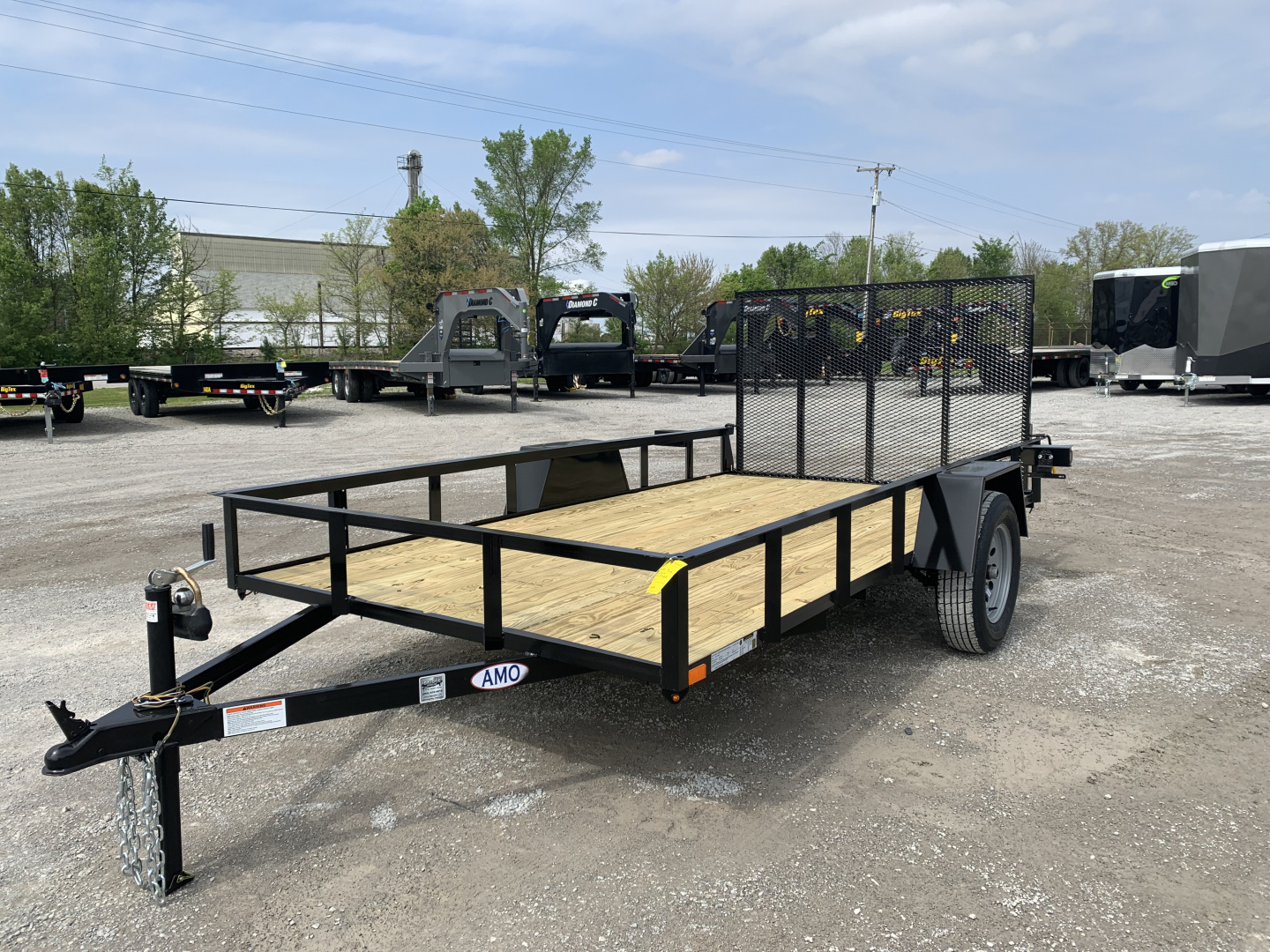 New 2026 AMO A612G (76" x 12" 2.9K Standard Utility Trailer for sale in ...