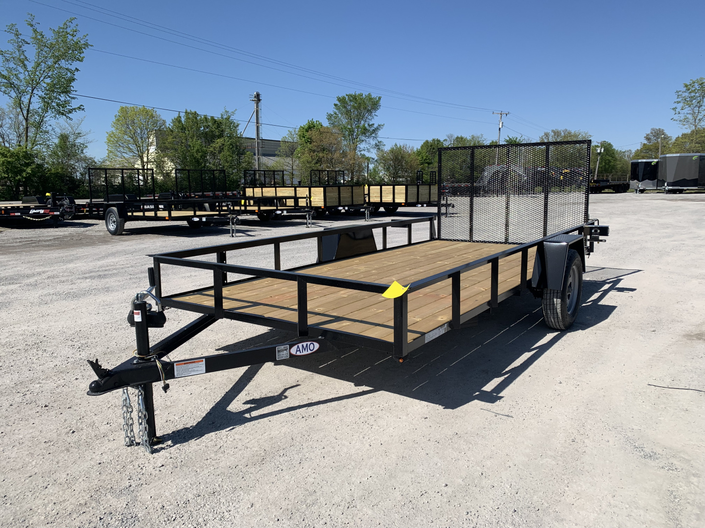 New 2026 AMO A614G (76" x 14') 2.9K Standard Utility Trailer for sale ...