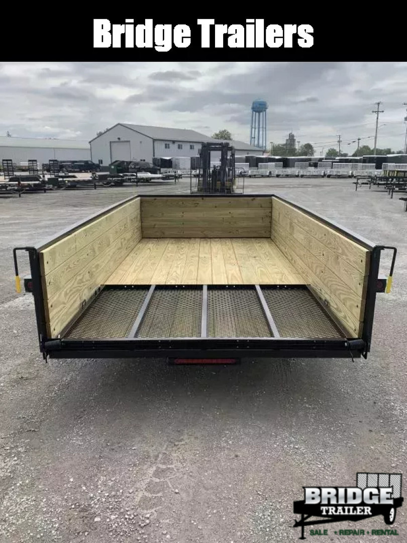 New 2026 AMO A9612XWG (82" x 12') 2.9K Highside Utility Trailer for ...