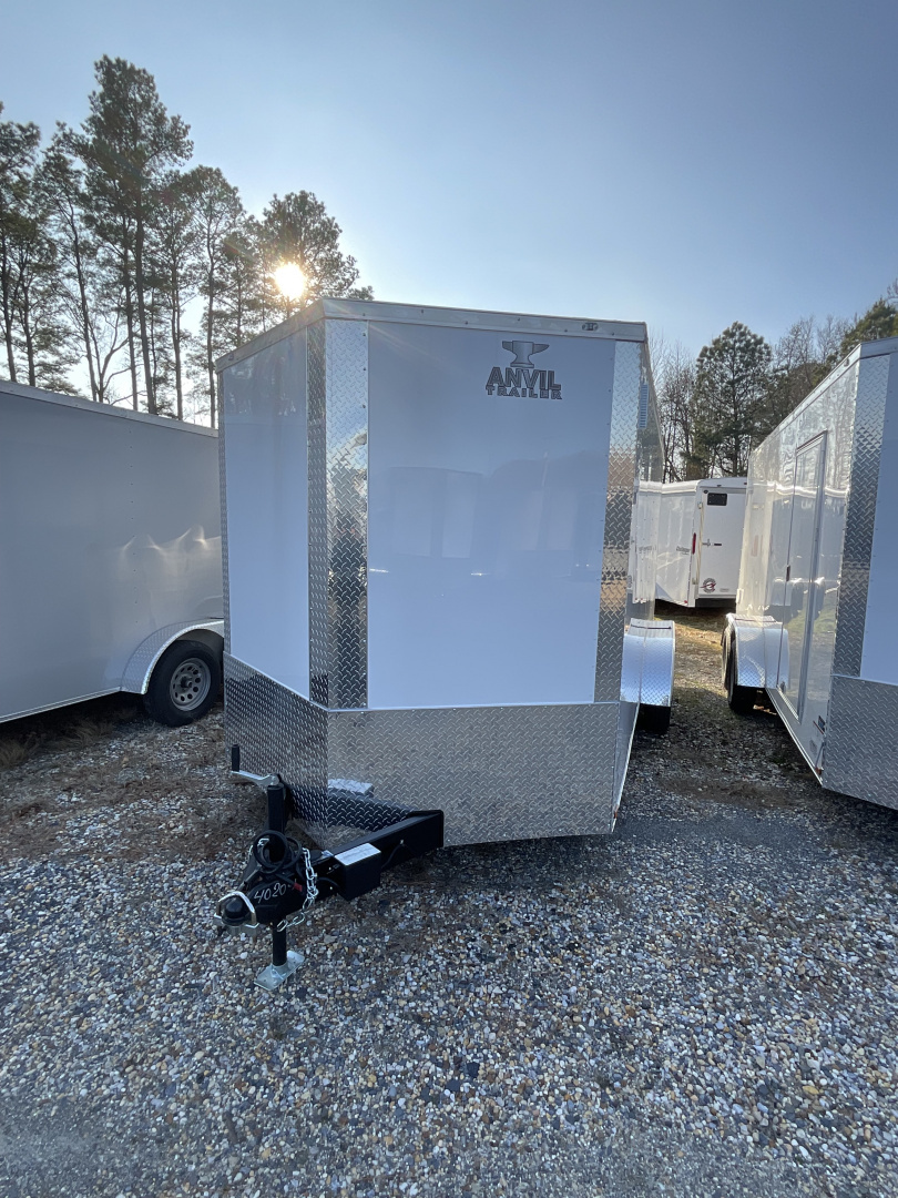 New 2026 Anvil 23752 7 x 16 white Cargo / Enclosed Trailer for sale in ...