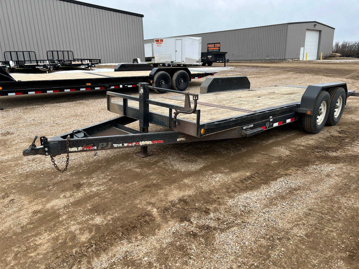 Used 2011 PJ Trailers 20' T6 Tiltbed Equipment Tilt Trailer for sale in ...