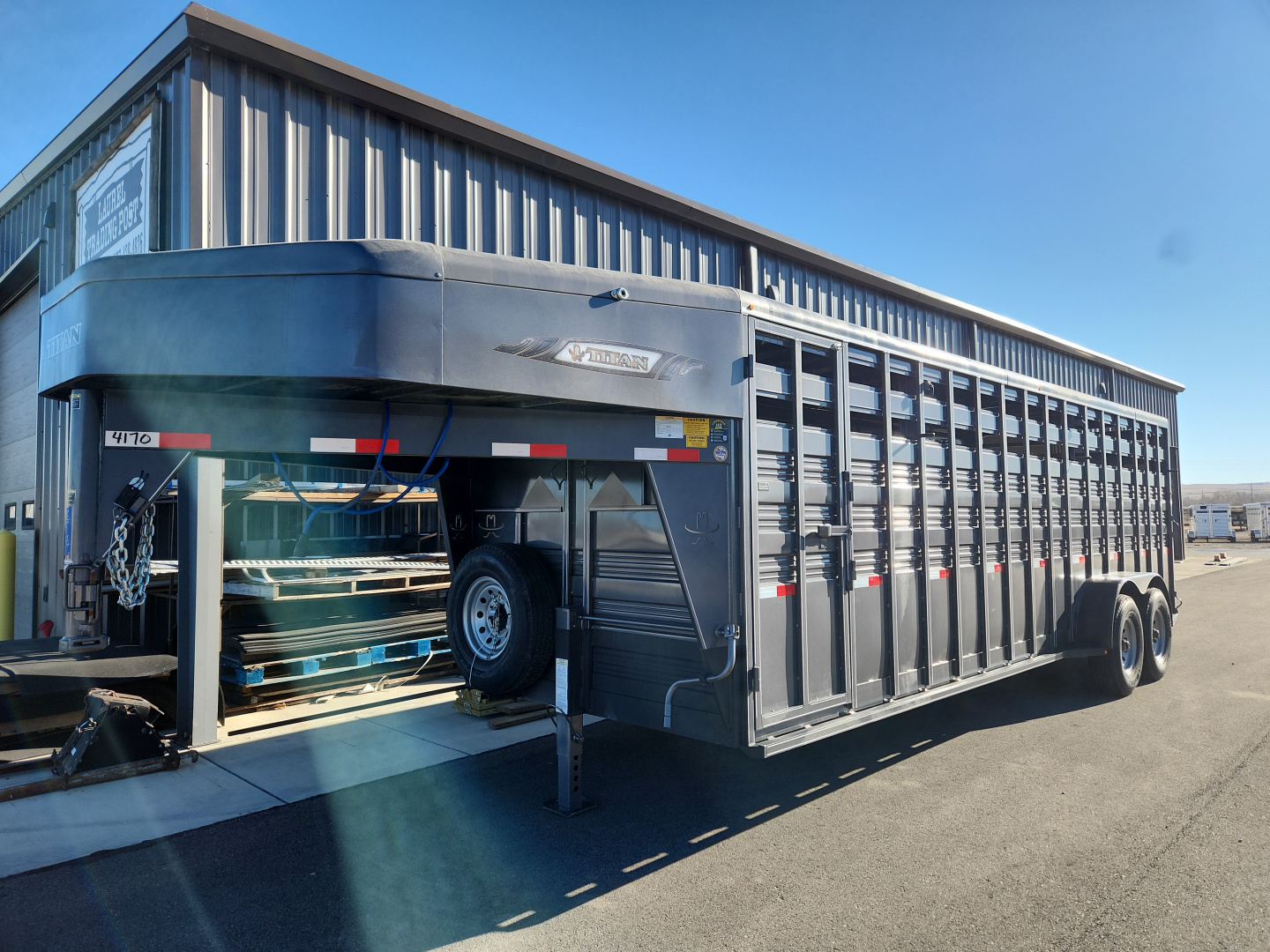 New 2025 Titan Trailer 24' SS. Stock for sale in Laurel, MT