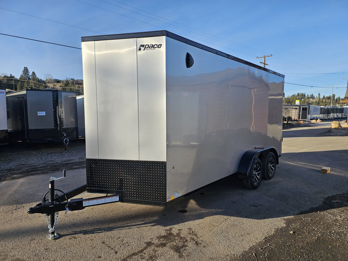 New 2026 Pace Outback DLX 7x16 7k Cargo Trailer for sale in Lolo, MT