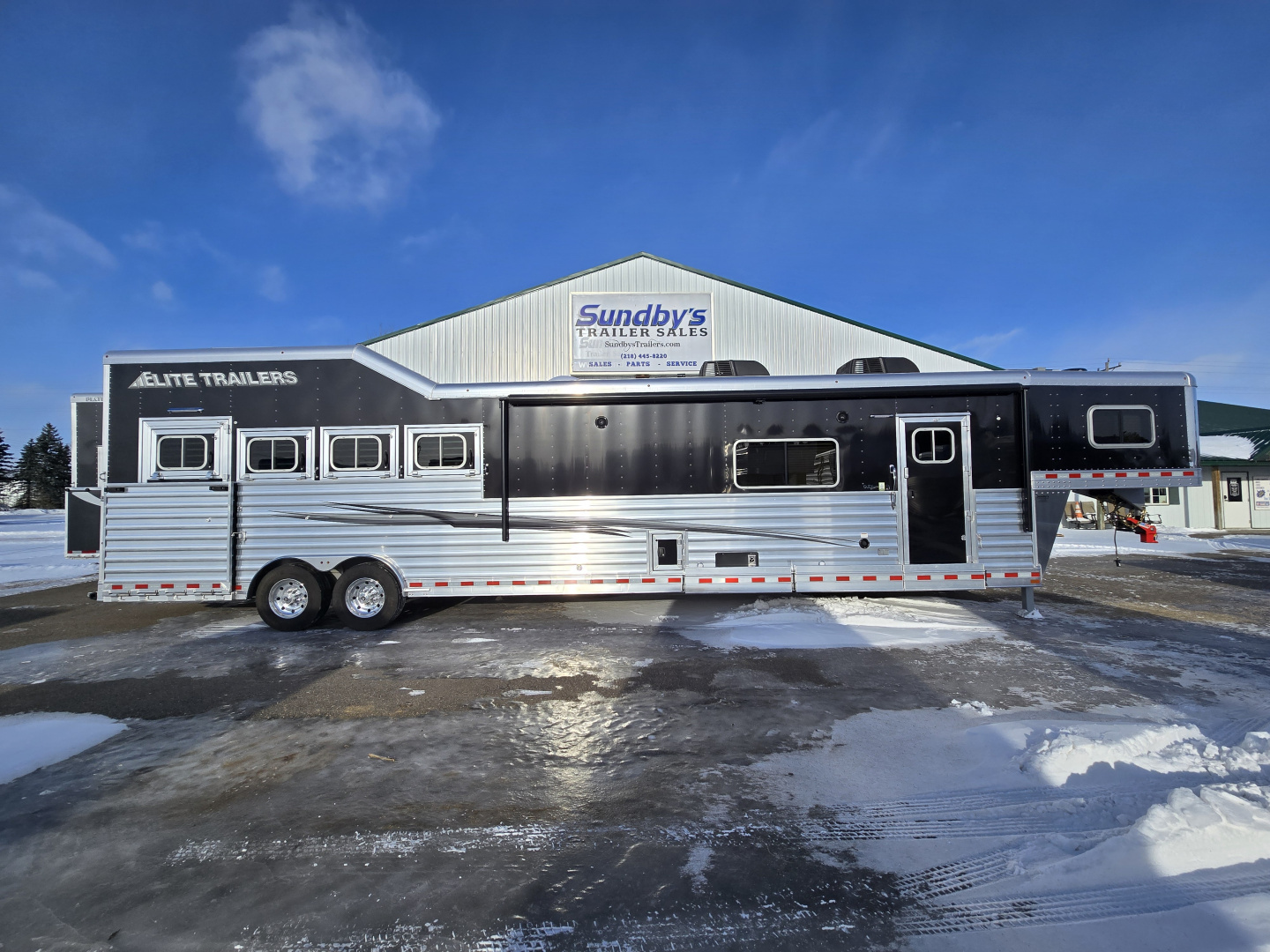 New 2026 Elite Trailers 4H Outlaw Conversion Horse Trailer for sale in ...